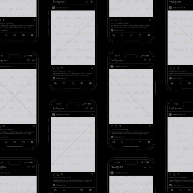 Instagram Frames — Made by Circular — Adobe brand templates for ...
