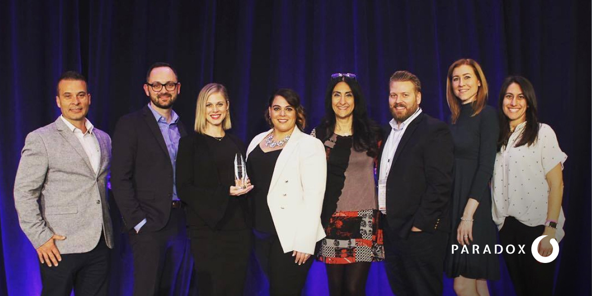 Paradox Receives Talent Solution Impact Award at 2019 Recruiting Trends ...