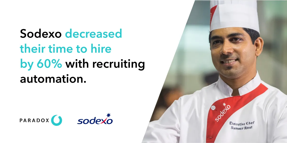 Decreasing time to hire by 60% with recruiting automation.