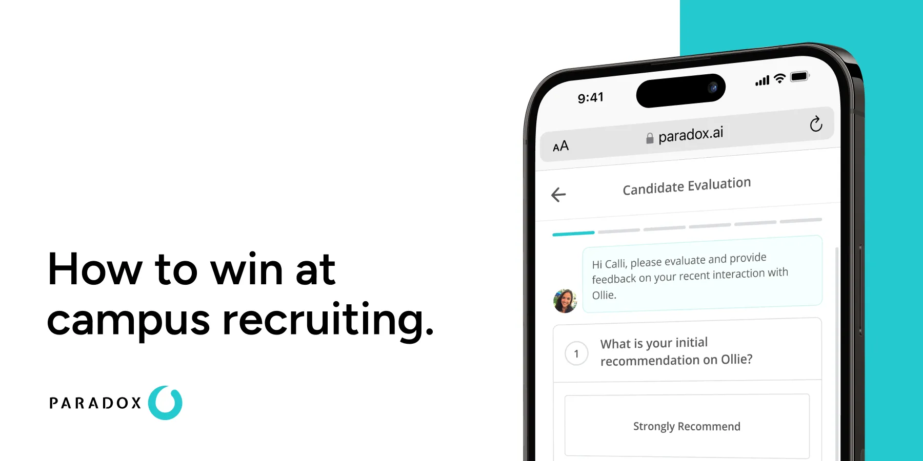 Seven ways Paradox simplifies the campus recruiting experience. — Paradox