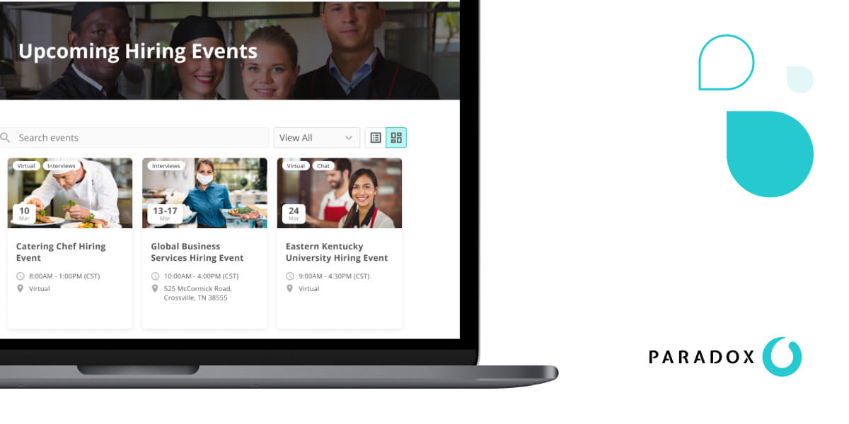 Hiring Events Platform — Paradox