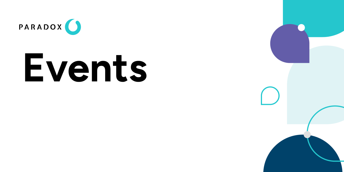 Upcoming events — Paradox