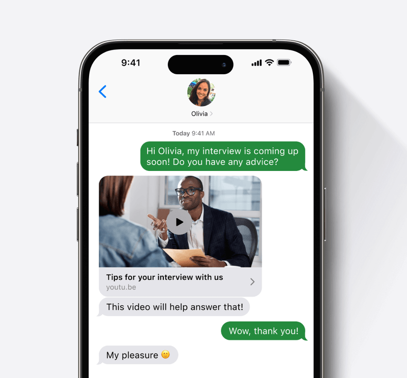Applicant Tracking Software — Conversational ATS — Paradox