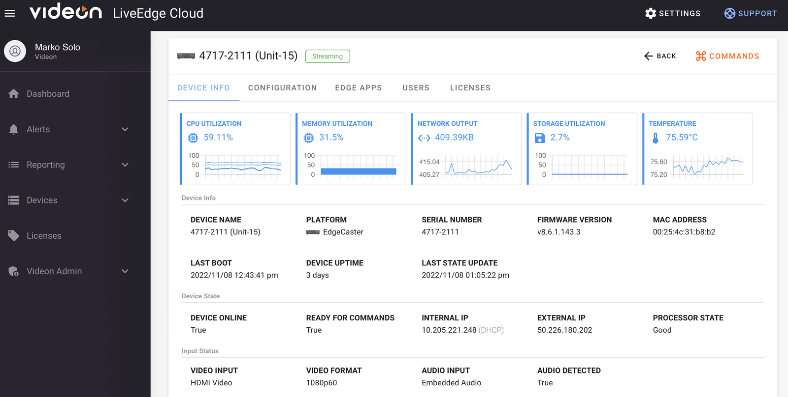 LiveEdge® Cloud Control