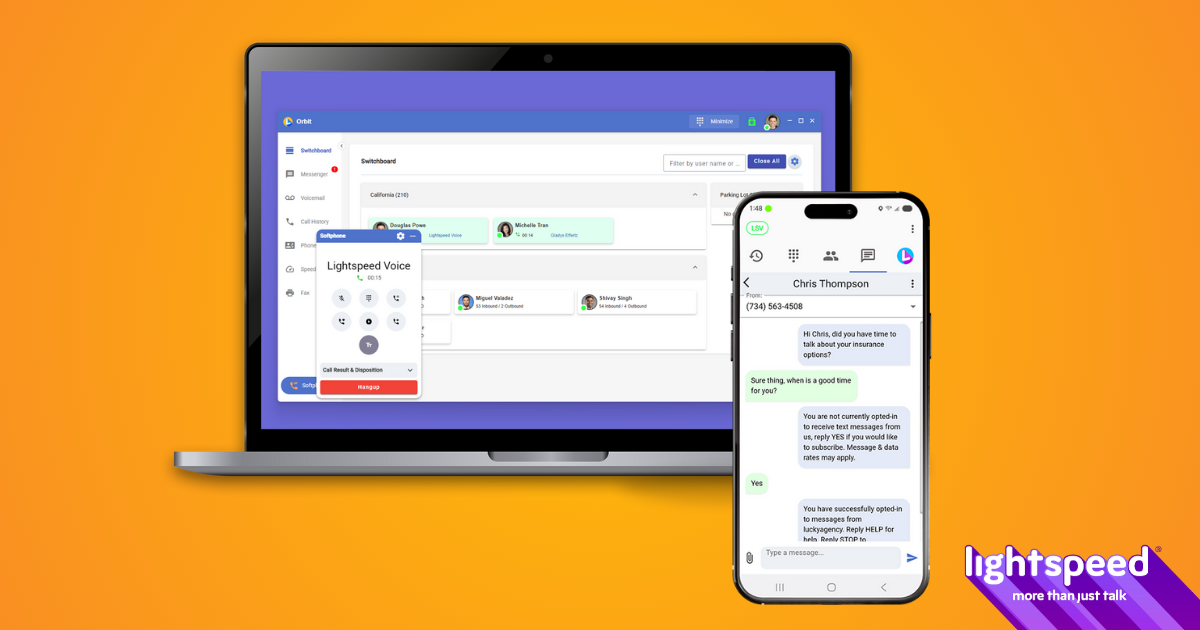 LS Orbit App Download | Desktop & Mobile | Lightspeed Voice