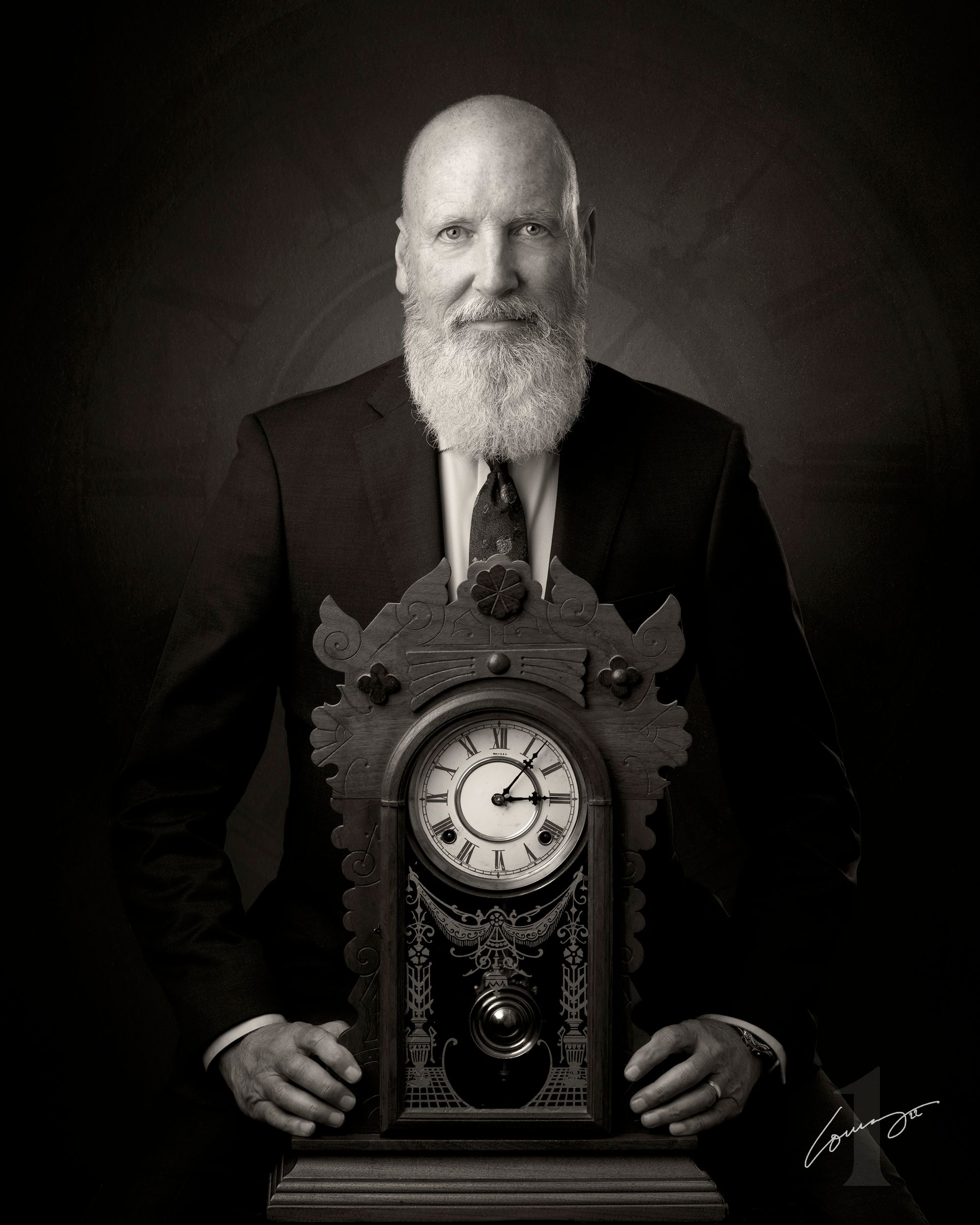 Father's Clock - Larry Lourcey Photography