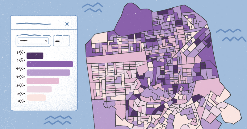 What is a thematic map: Types and examples