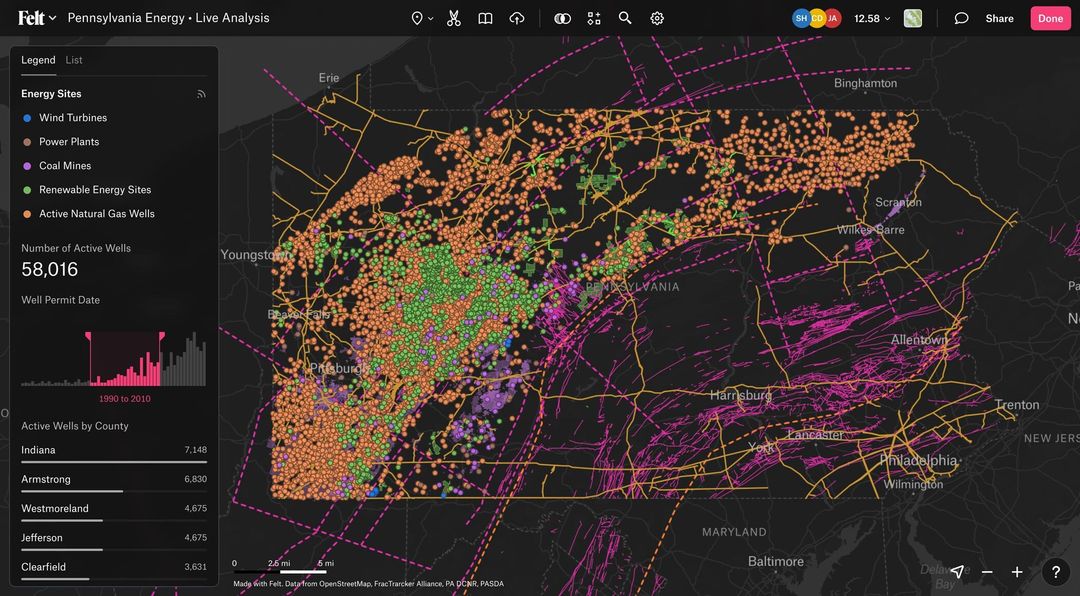 Felt 3.0: Apps and dashboards powered by native Postgres & Snowflake integrations