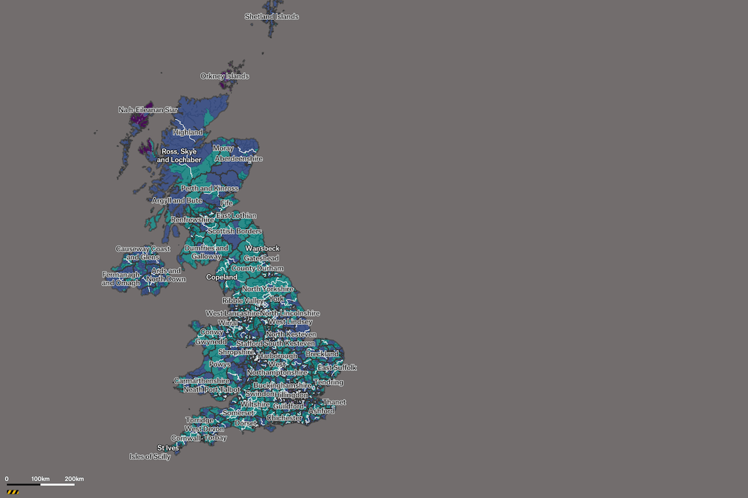 Minimum Digital Living Standard (MDLS) Population Study - Felt Map Gallery