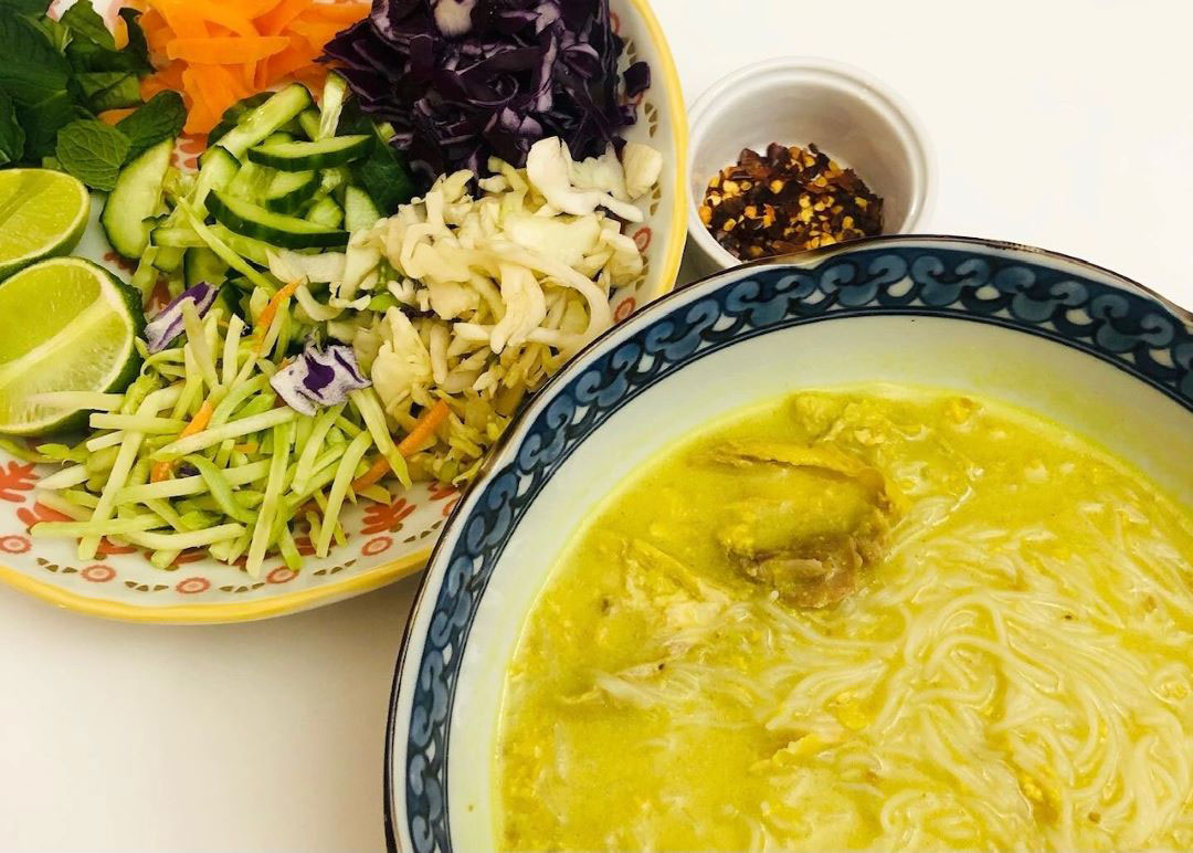 Nom Banh Chok (Cambodian "Breakfast" Noodles) Live Class | Get Cooking