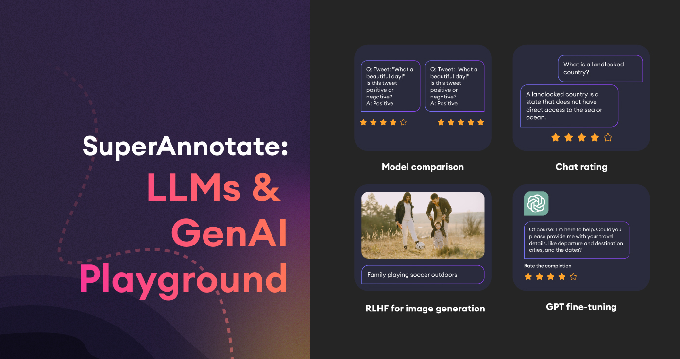 LLMs & GenAI Playground | SuperAnnotate