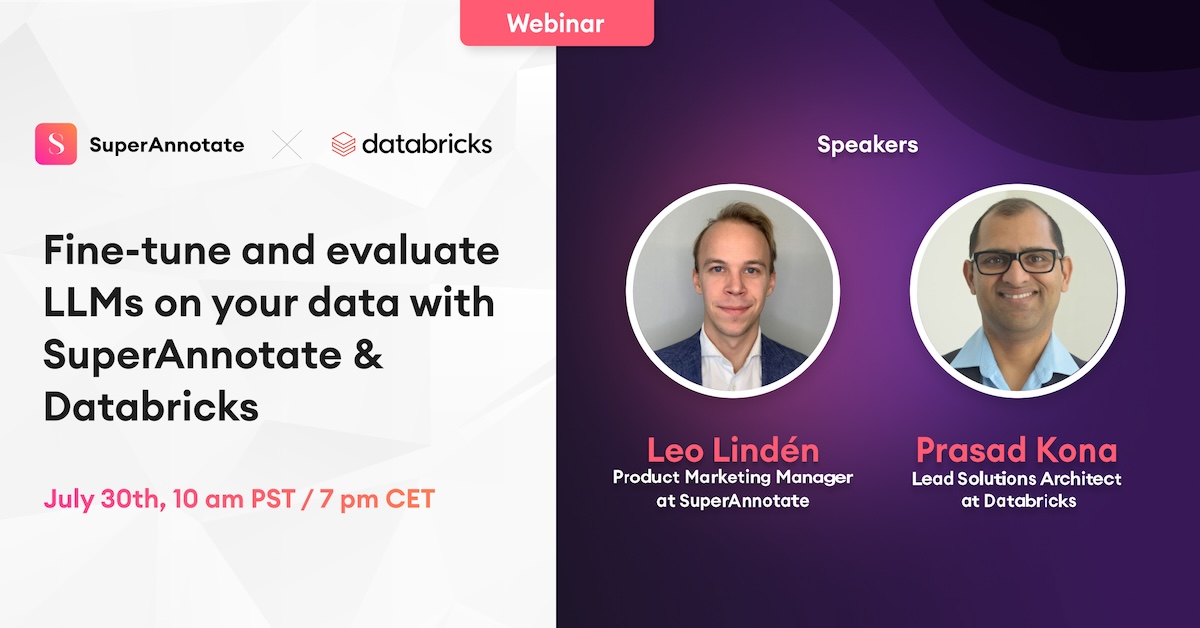 Webinars | SuperAnnotate