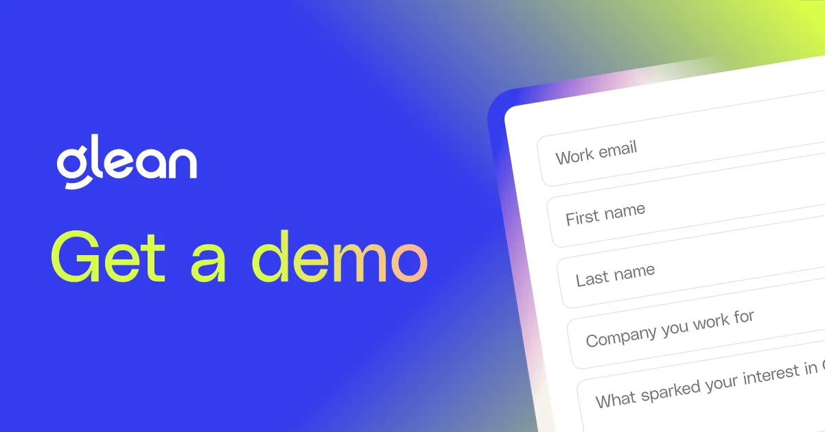 Get a Work AI Demo | Glean