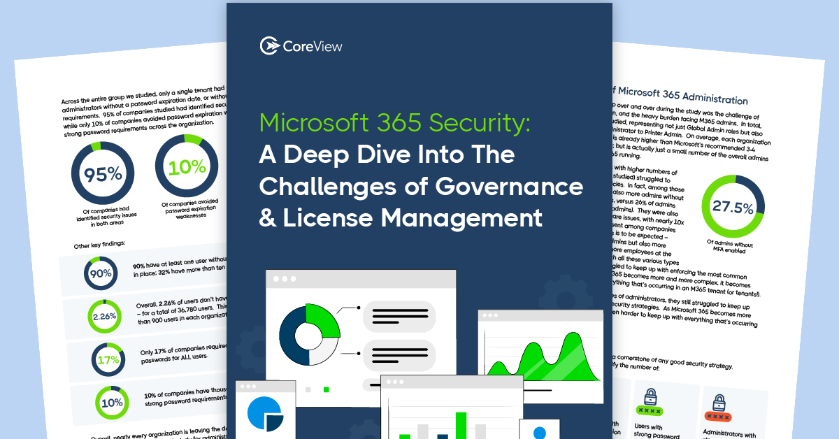 Boost Your Microsoft 365 Security and Governance With CoreView's Benchmark Report