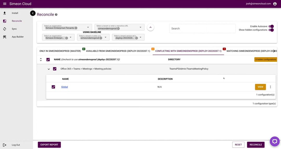 CoreView Configuration Manager For Microsoft | CoreView