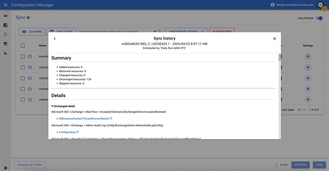 CoreView Configuration Manager For Microsoft | CoreView