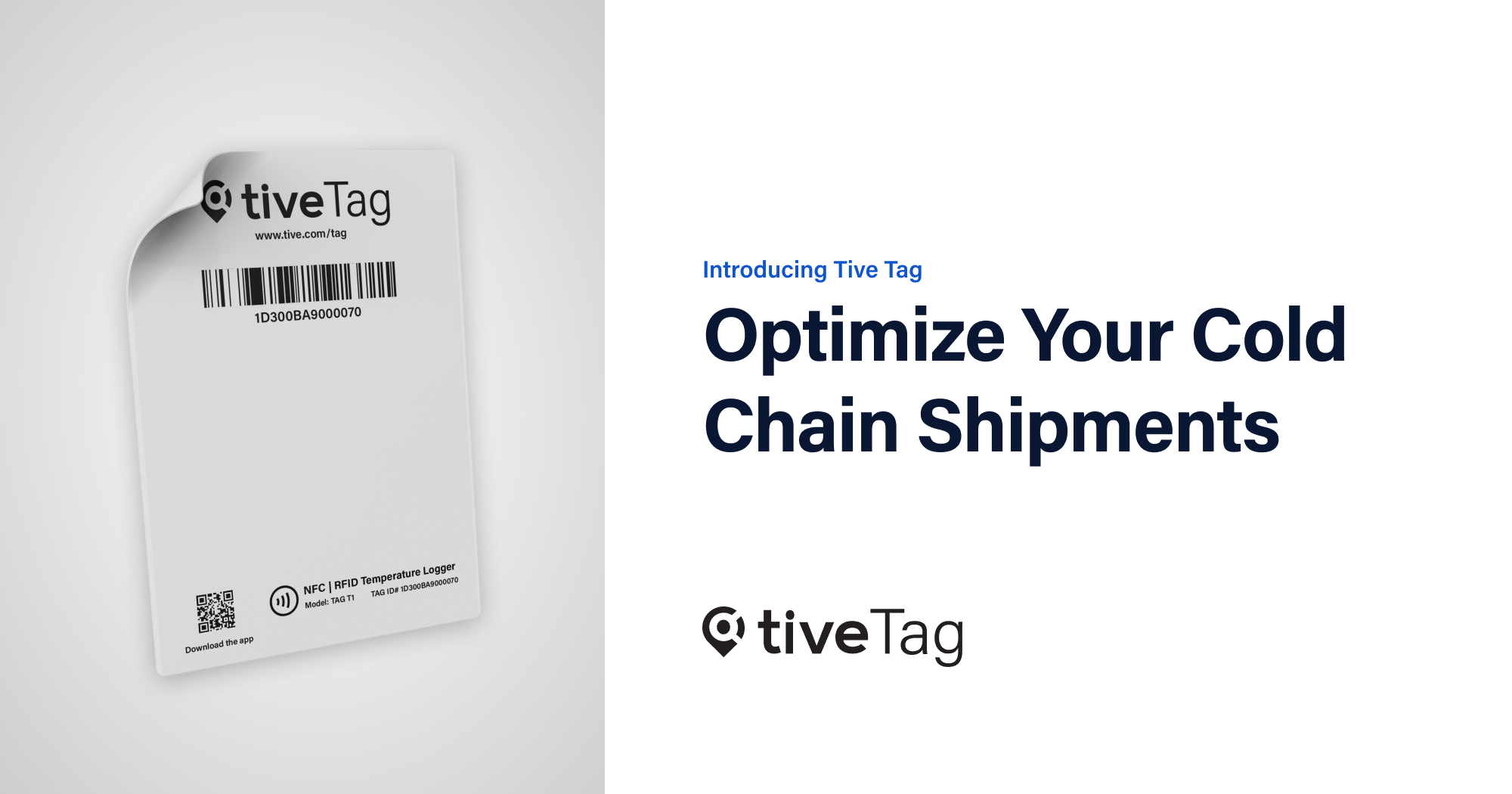 Let's get started - Tive Tag