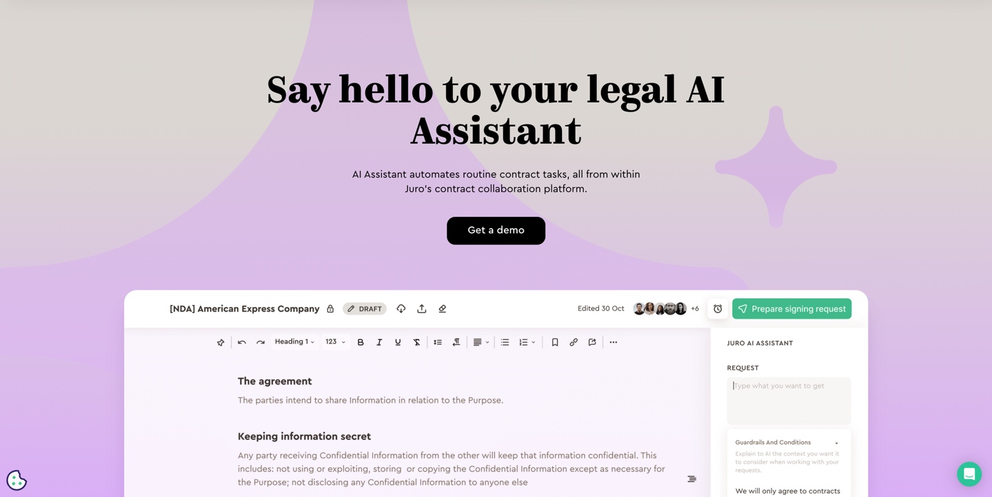 Juro | Legal AI Assistant
