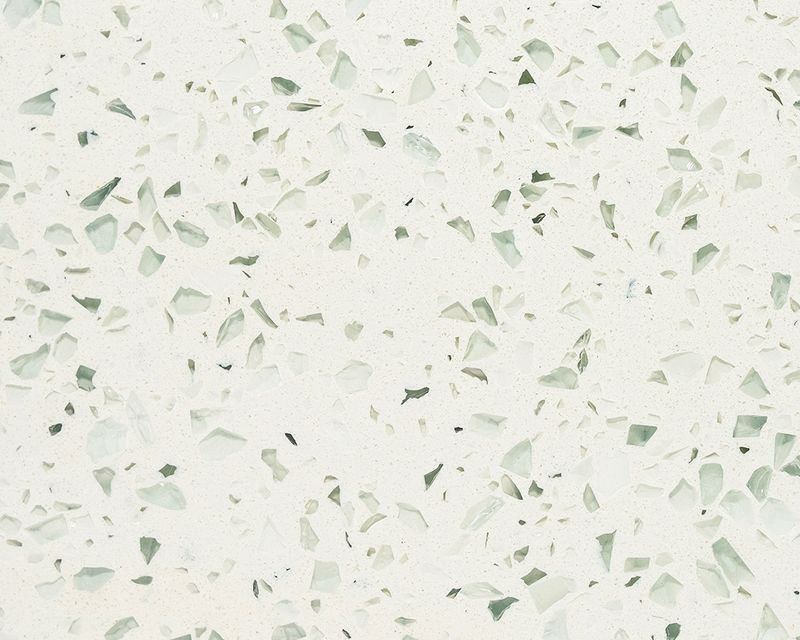 Element Recycled Glass Countertops Sample | Curava