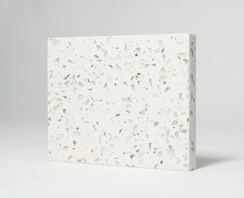 Element Recycled Glass Countertops Sample | Curava