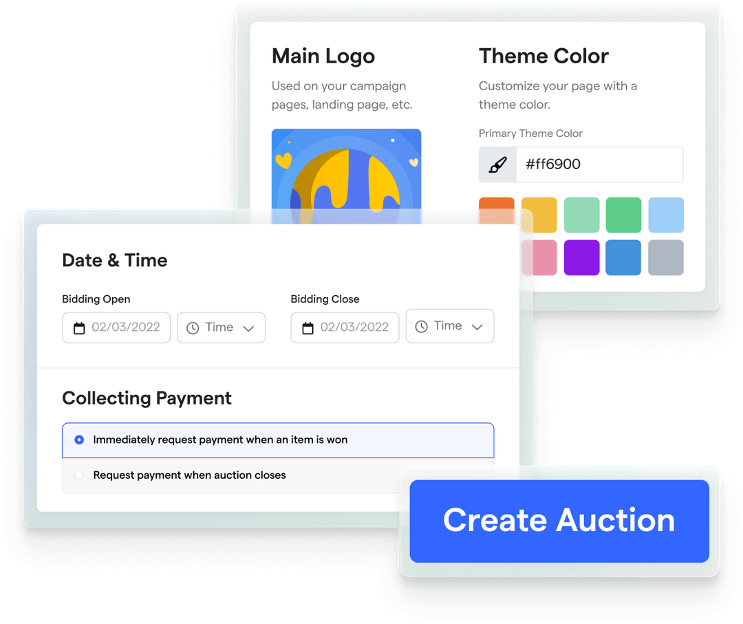 Free & User-Friendly Auction Management Software | Givebutter