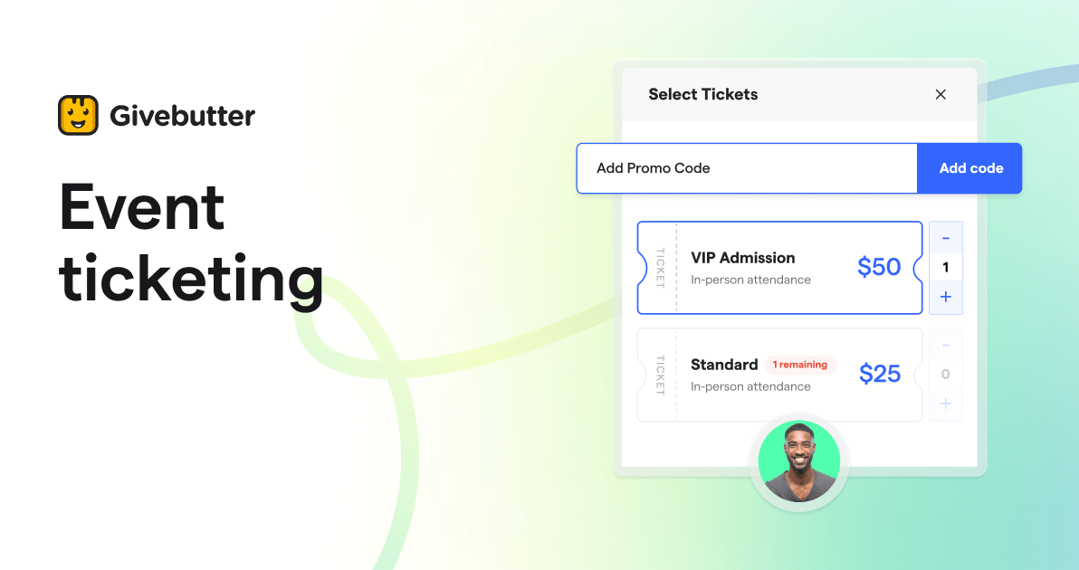 Free Event Ticketing and Ticket Scanning | Givebutter