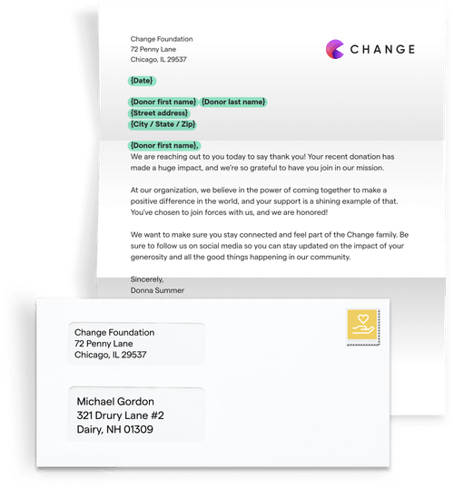 Nonprofit Direct Mail | Direct Mail CRM Services | Givebutter