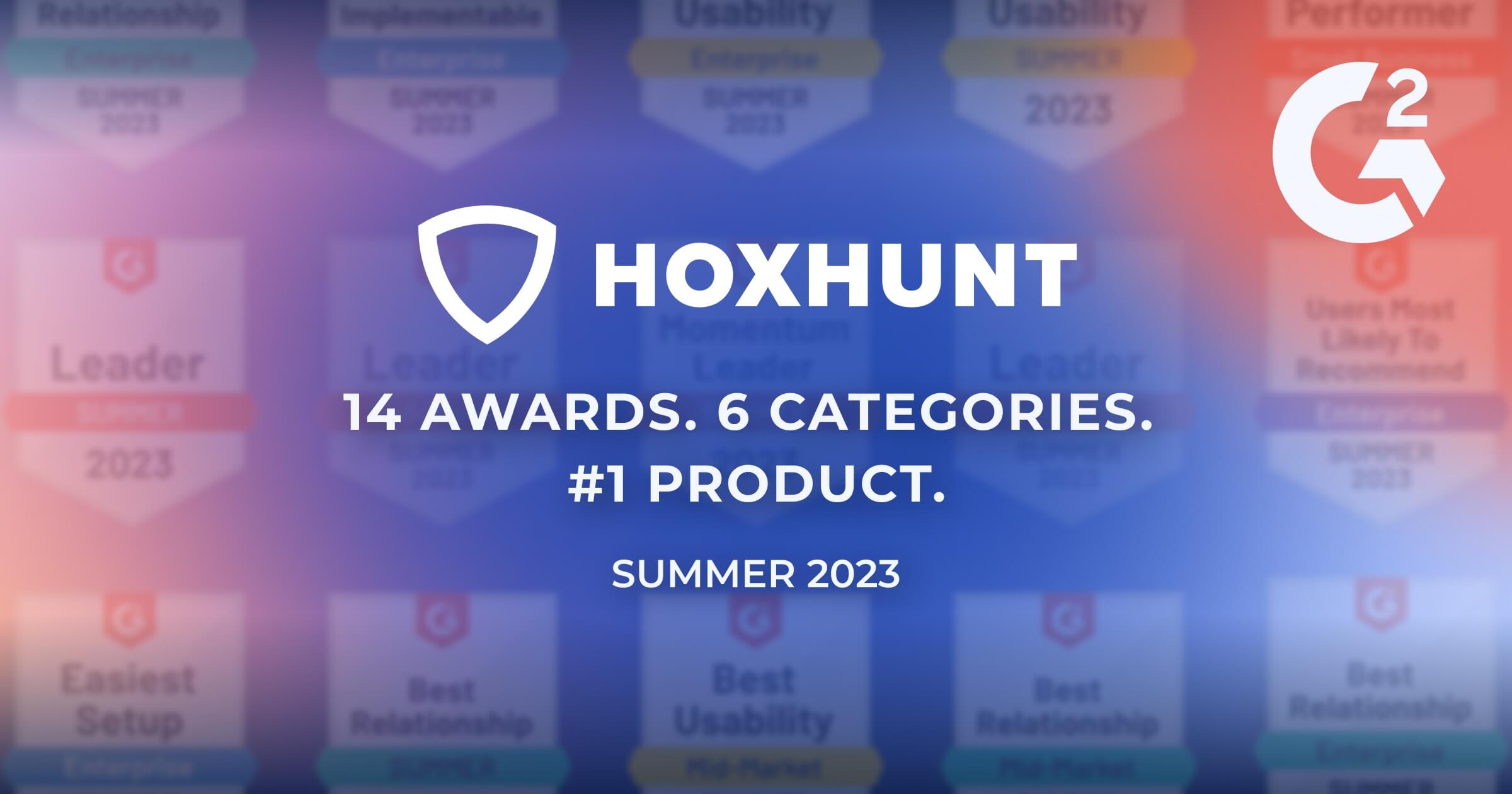 G2 Announces Hoxhunt as the Security Awareness Training Category Leader for Summer 2023 - Hoxhunt