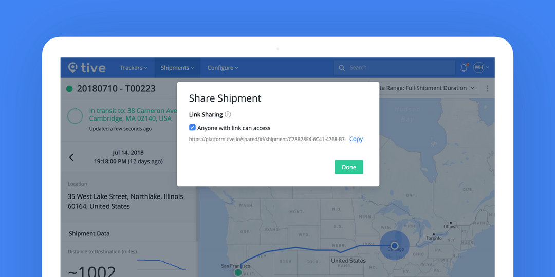 Share Supply Chain Data with Tive's New Shared Shipments Feature | Tive