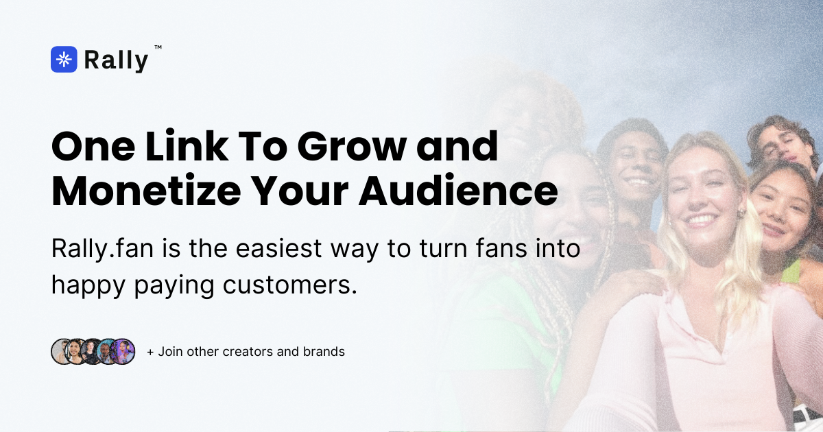 Rally.Fan™ - Audience Growth Made Easy