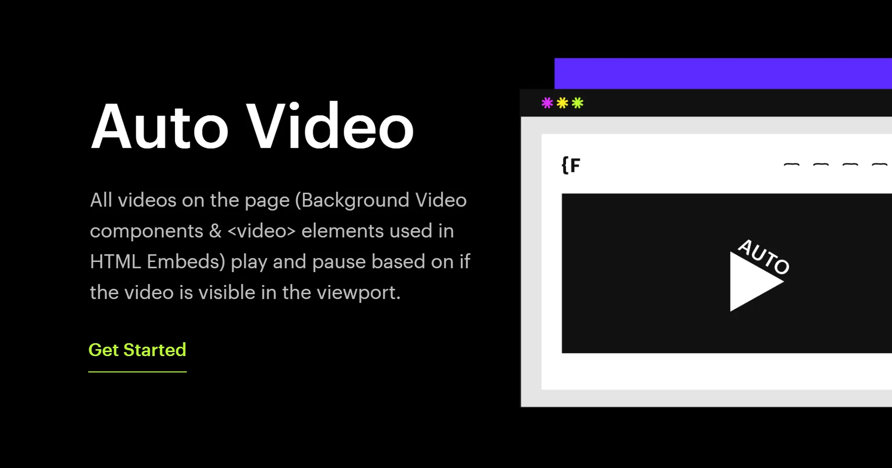 Auto Video - Automatically play and pause videos based on if they are ...