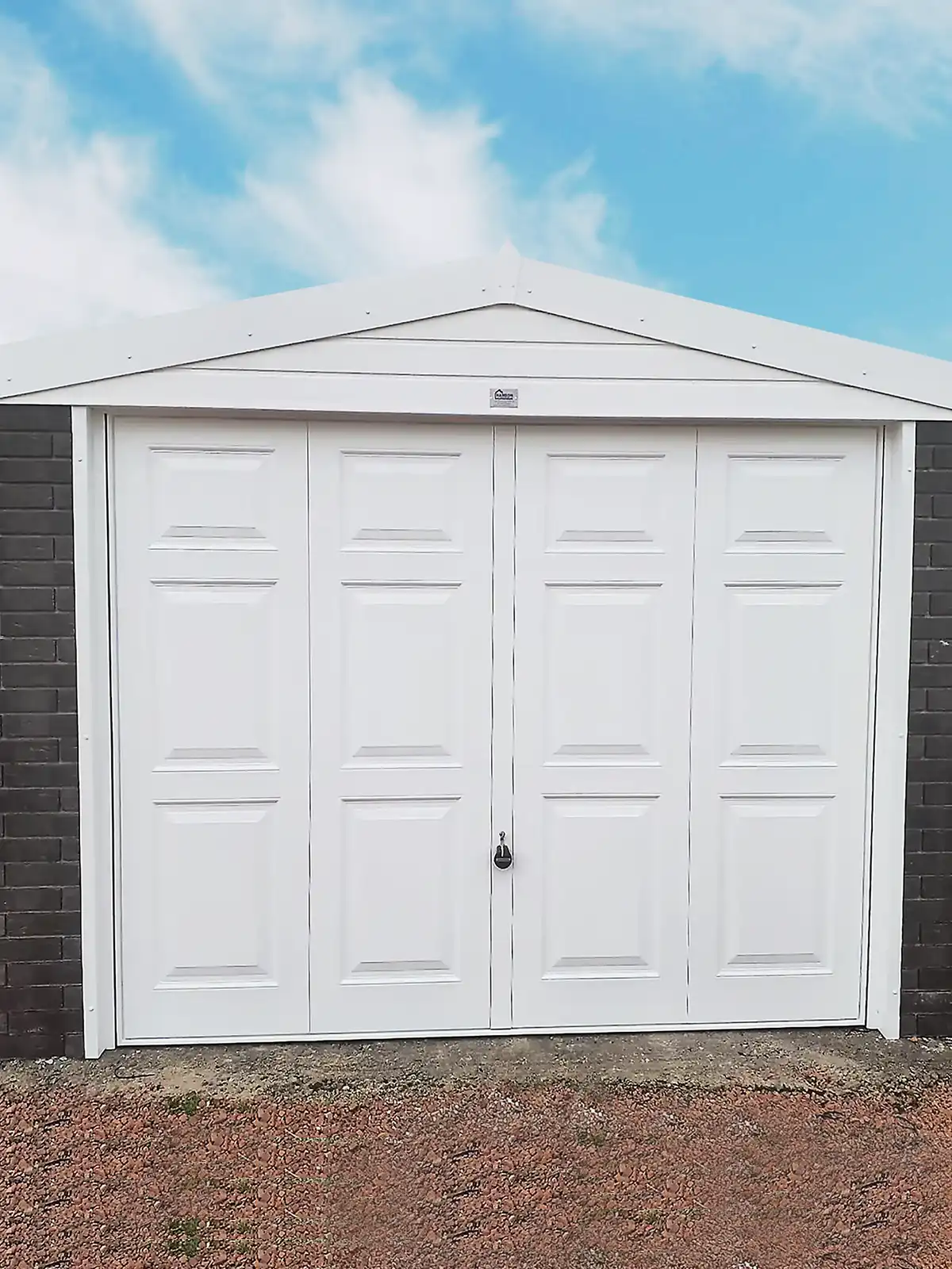 New Apex Royale Garage Installation in Carluke | Concrete Garages Scotland