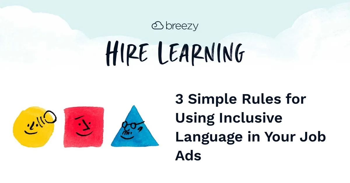 Inclusive Job Descriptions: Write Posts That Actually Work | Breezy HR
