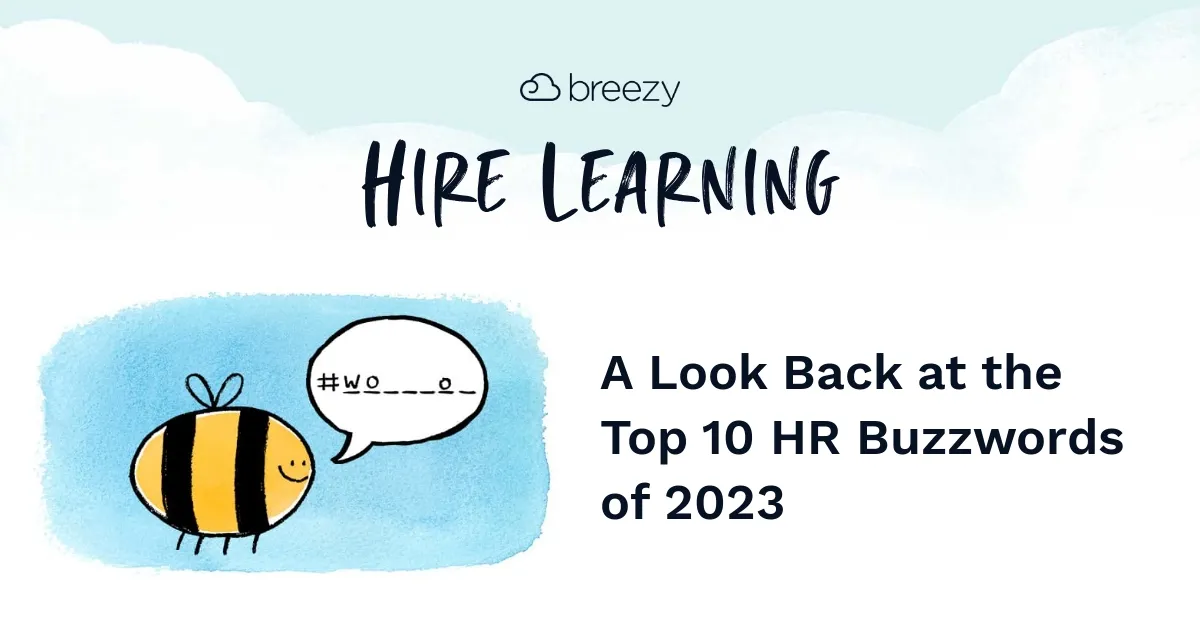 10 HR Buzzwords That Ruled the Internet 2023 | Breezy HR