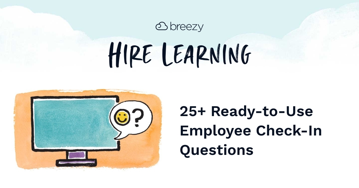 Employee Check-In Template to Boost Engagement & Performance | Breezy HR