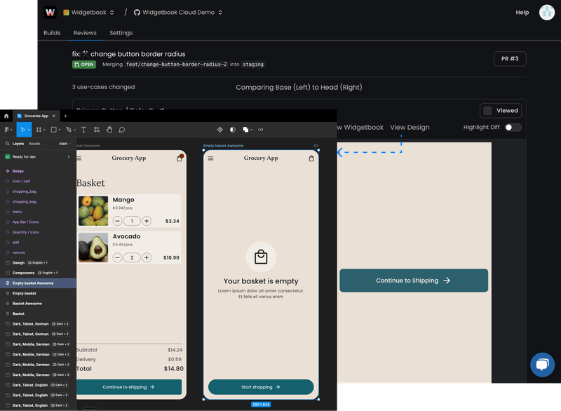 Widgetbook - Review all UI changes of your Flutter app in seconds