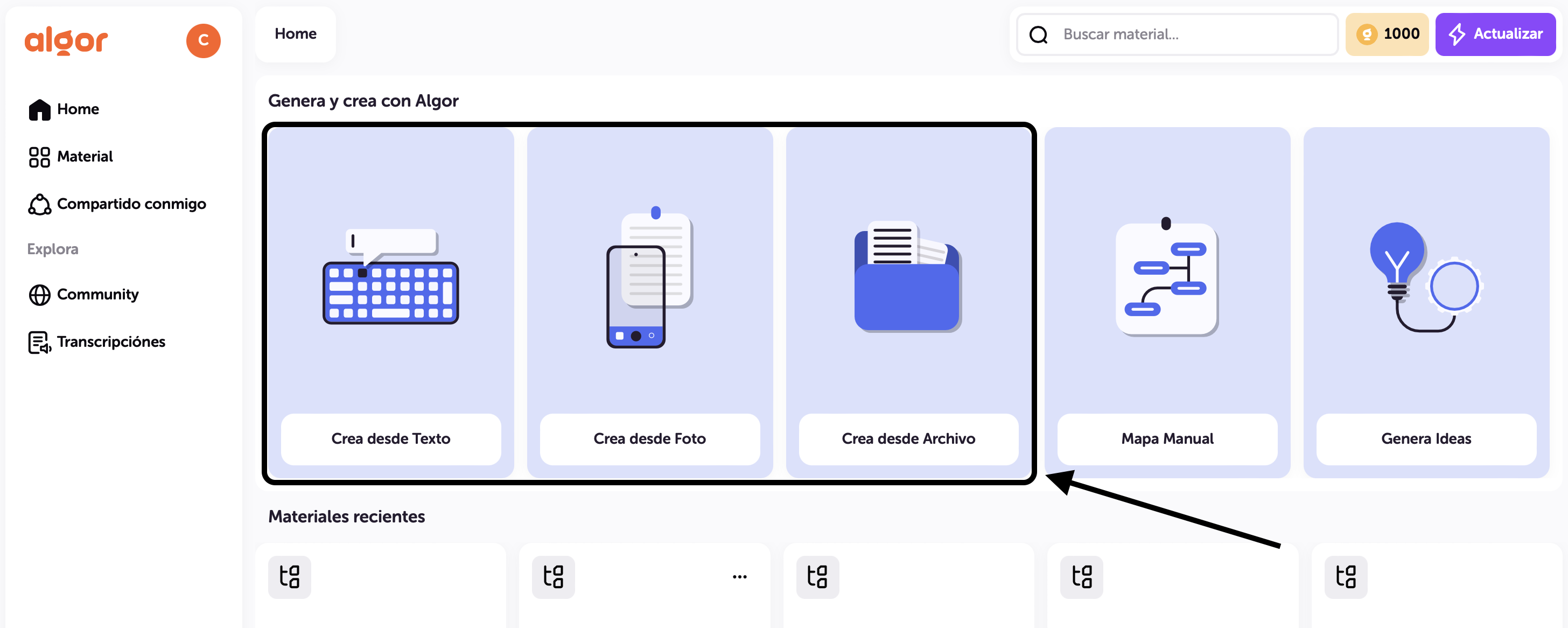 Guía de estudio: qué es y cómo crearla automáticamente | Algor