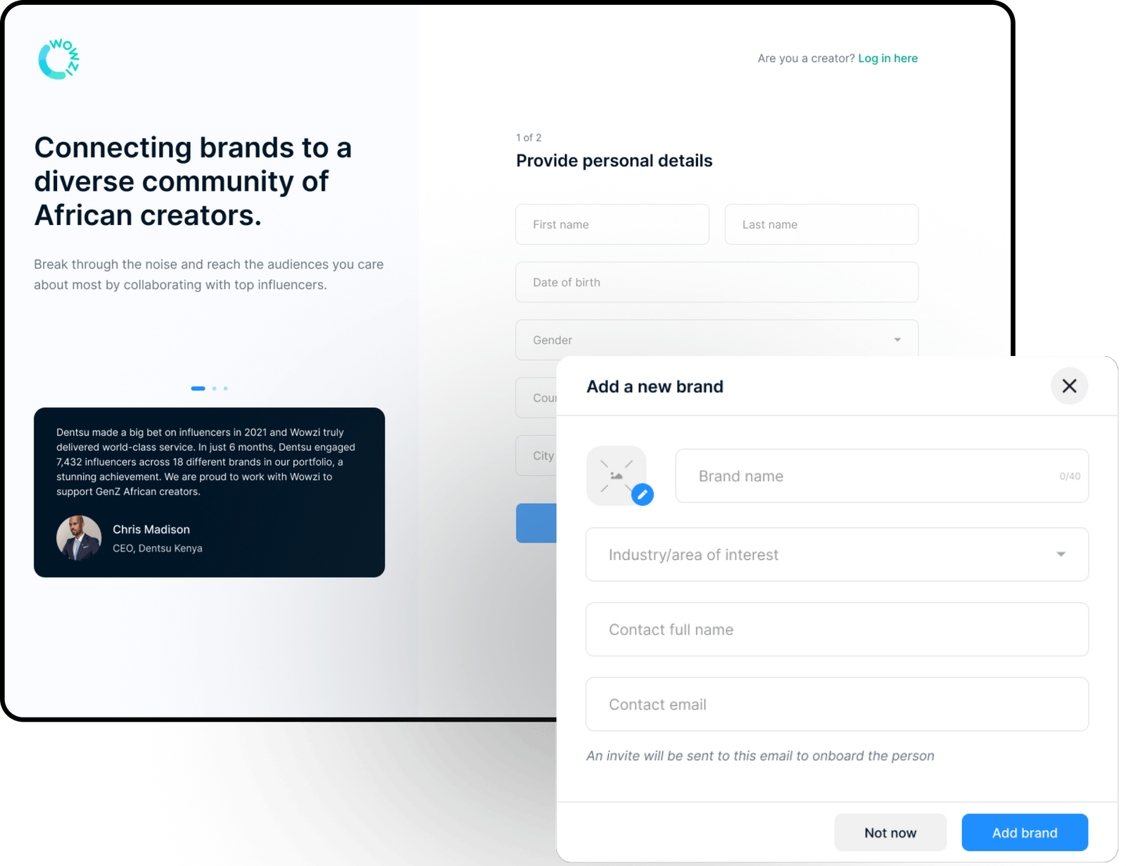Wowzi | Africa's Most Powerful Creator Commerce Platform