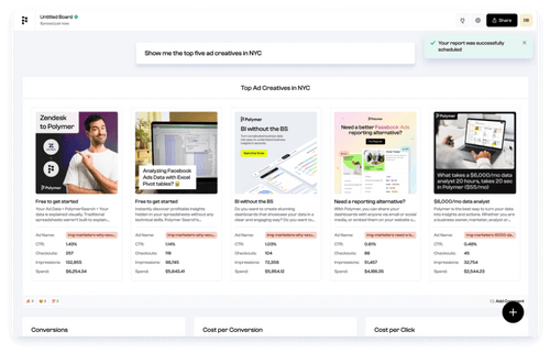 AI-Powered Dashboard Creator - Polymer Dashboard Maker