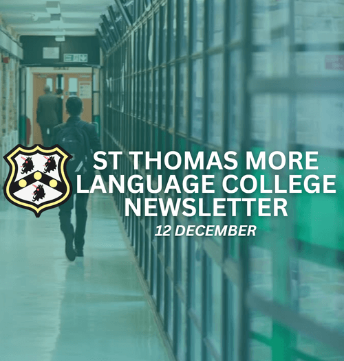 STMLC: Weekly Newsletter | 12 December | News & Events | St Thomas More ...