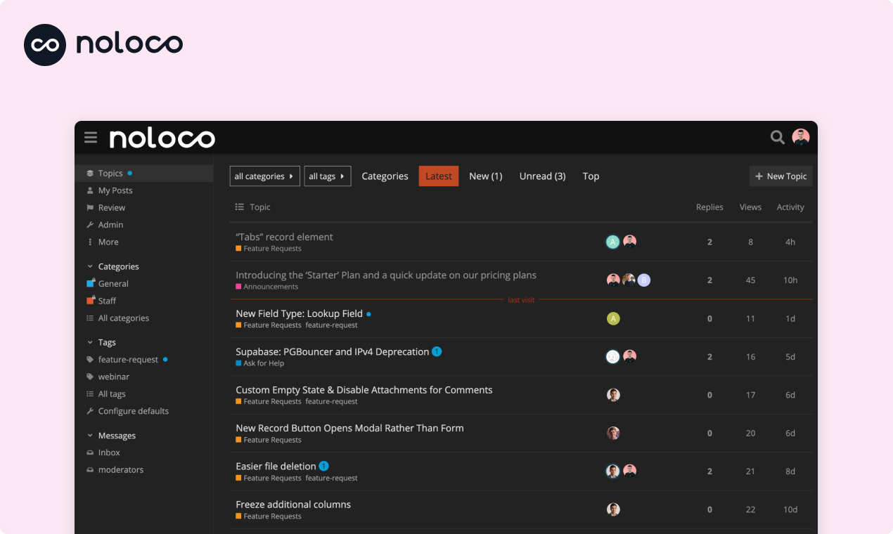 Introducing the Noloco Community | Noloco Blog