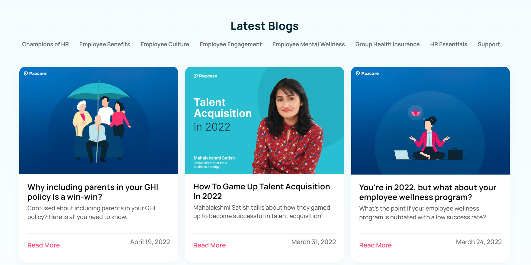 Blogs on employee benefits, insurance and wellness | Pazcare