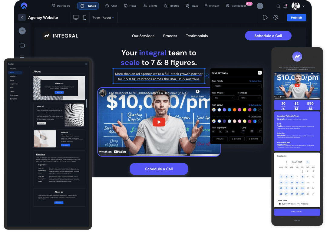 Flozy, a super-app for anyone with clients.