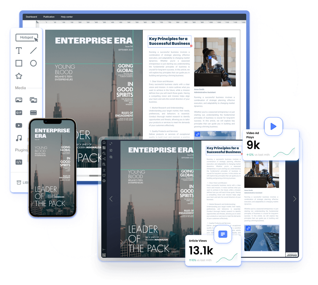Digital Publishing and Content Experience Platform | Joomag