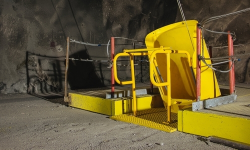 Laddertube Mine Escapeway System | Safescape