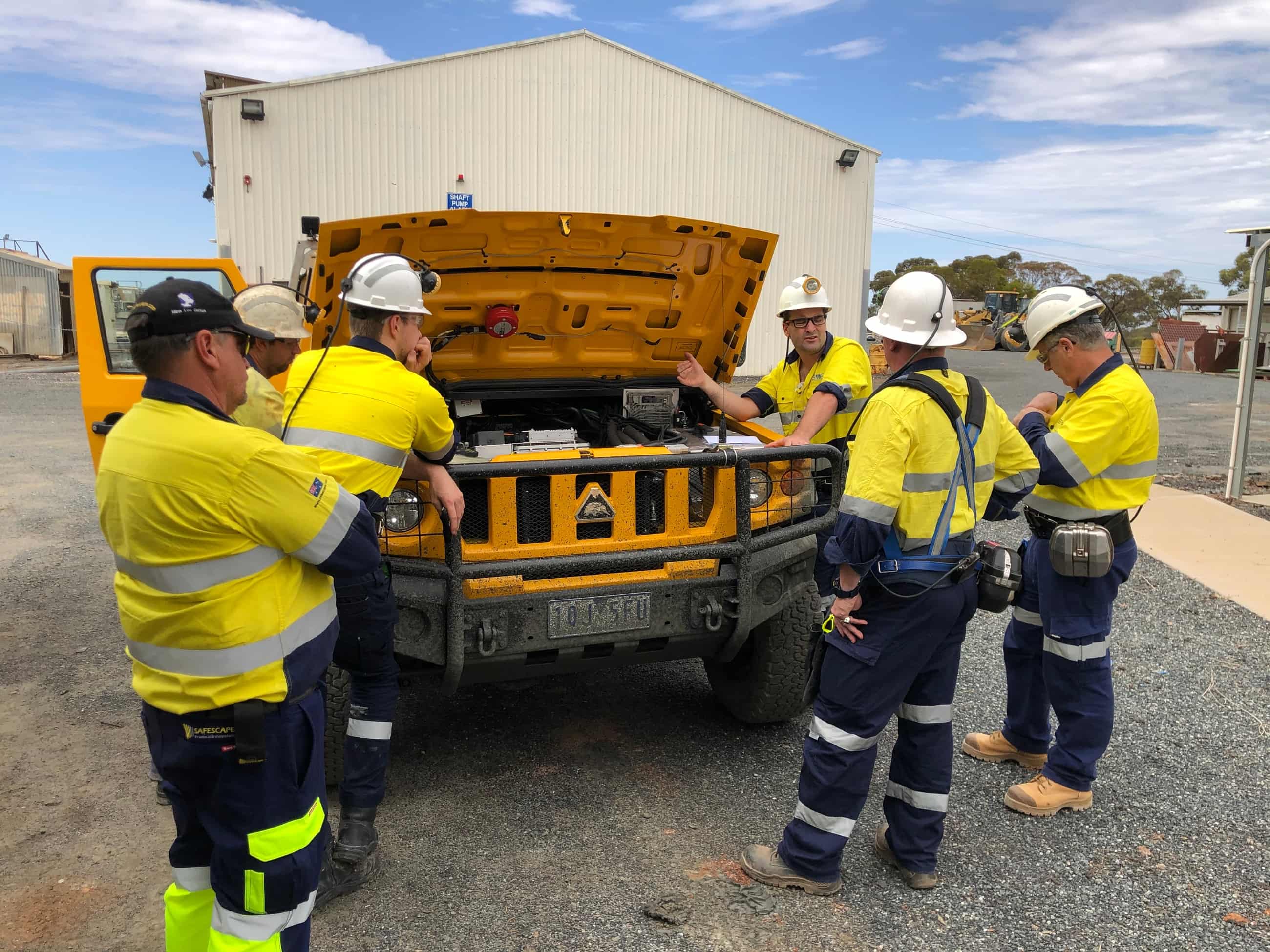 Bortana EV - Battery-Electric Mining Light Truck | Safescape