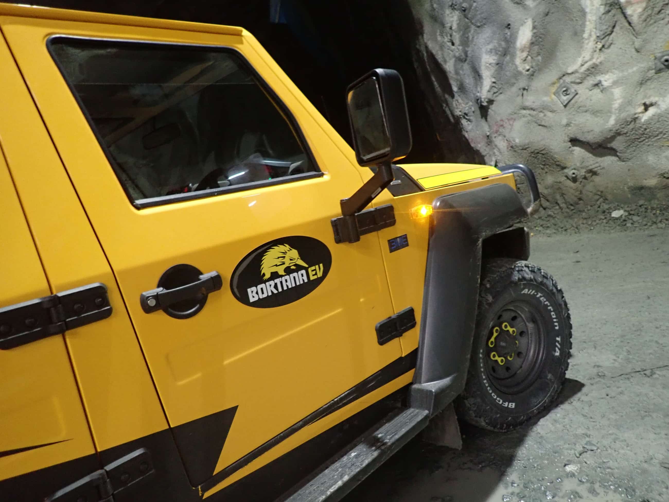 Bortana EV - Battery-Electric Mining Light Truck | Safescape