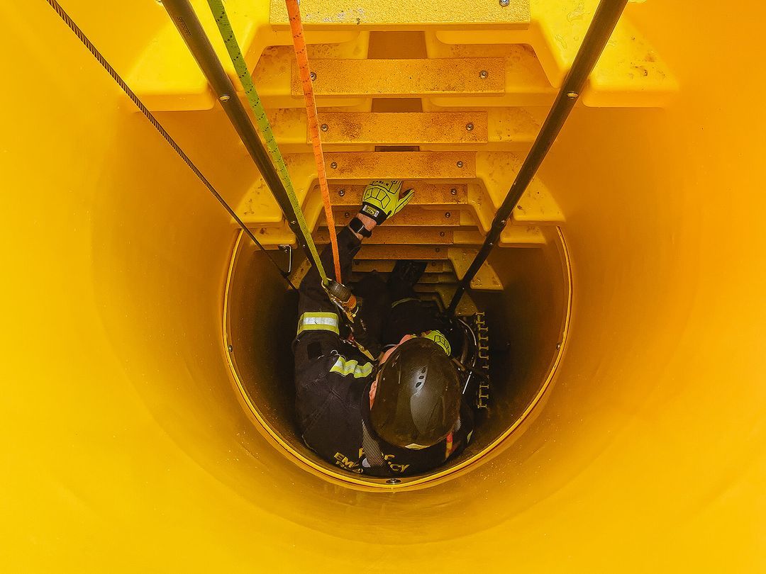 Laddertube Mine Escapeway System | Safescape