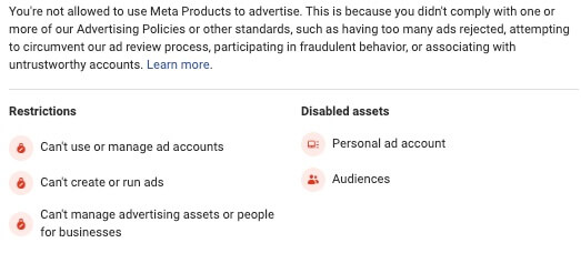 Facebook Account Restricted from Advertising? Don't Panic!