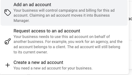 How to Create a New Facebook Ad Account